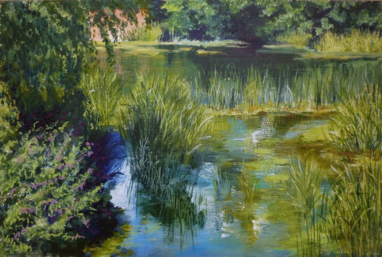 Boxted Mill: Summer - Sally Pudney